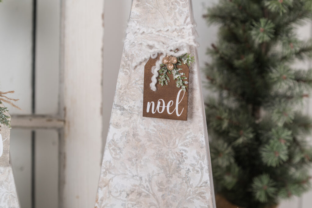 DIY Textured Christmas Tree Kits - At Home With Chic & Grace