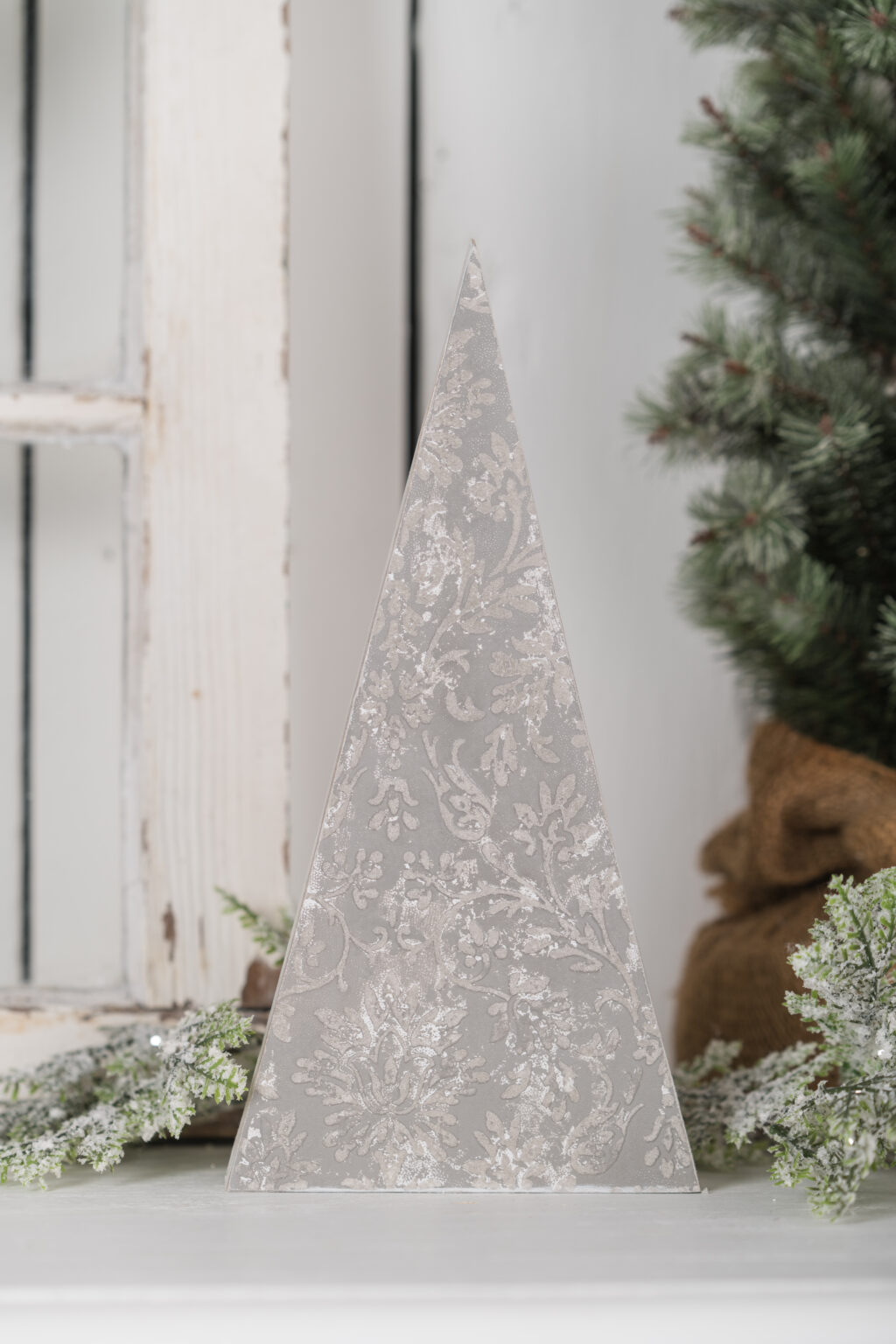 DIY Textured Christmas Tree Kits - At Home With Chic & Grace