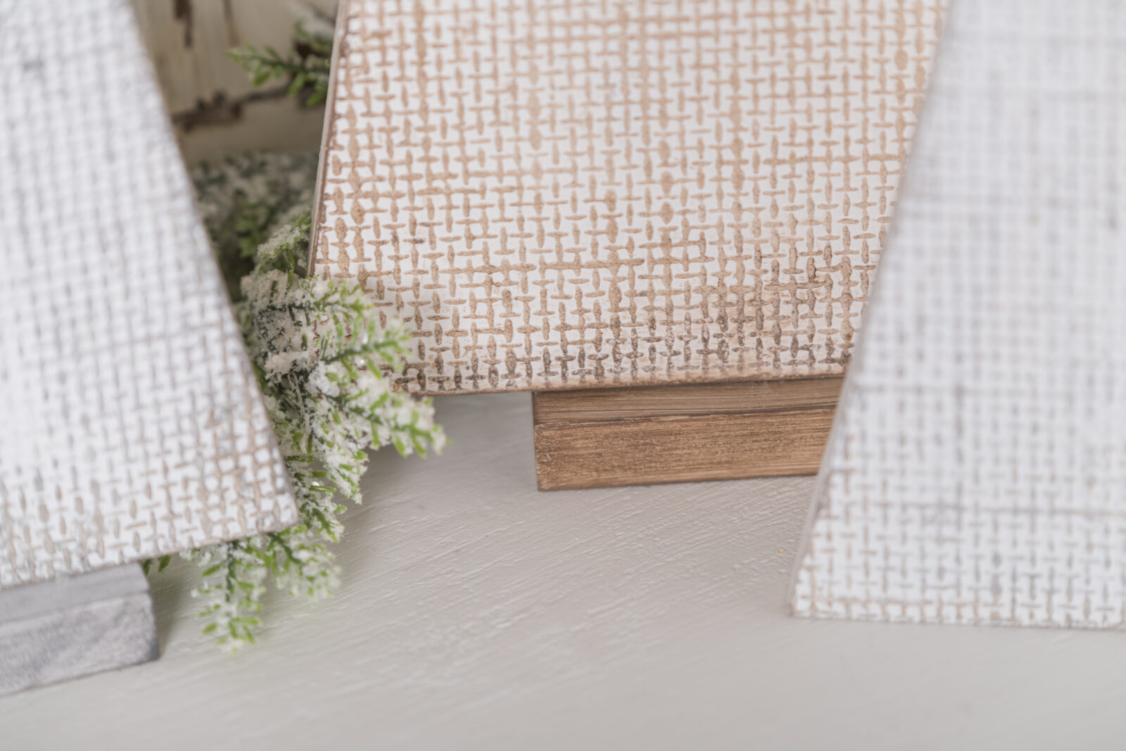 DIY Textured Christmas Tree Kits - At Home With Chic & Grace