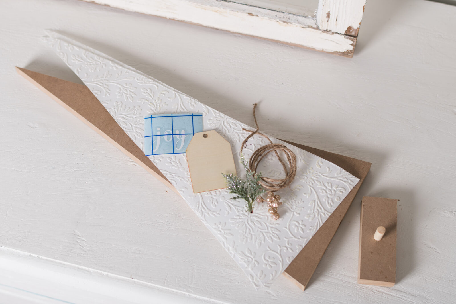 DIY Textured Christmas Tree Kits - At Home With Chic & Grace