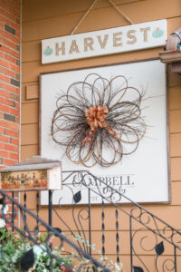 Fall Front Step Decor Ideas - At Home With Chic & Grace